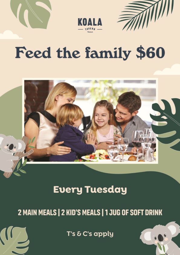 Weekly Specials & Events at Koala Tavern | Capalaba, Brisbane